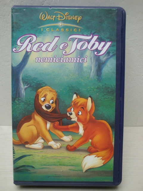 VHS RED E TOBY Nemiciamici - Walt Disney - Confezione Originale 02/1995 ...