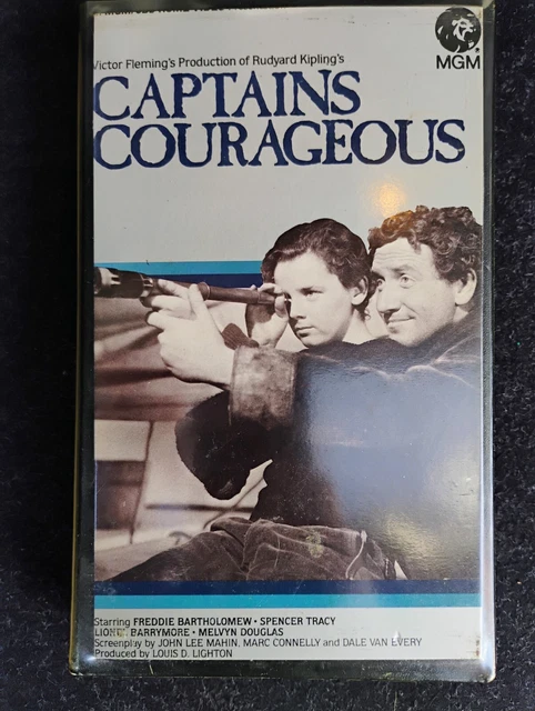 CAPTAIN COURAGEOUS 1985 VHS Clamshell Douglas Barrymore Bartholomew VHS £46.98 - PicClick UK