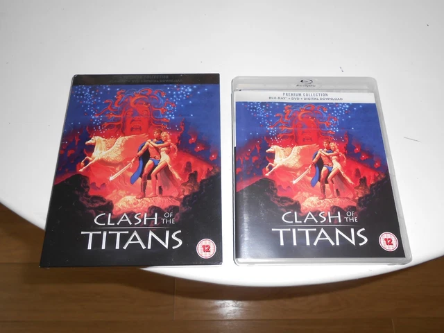 CLASH OF THE Titans Blu-ray & DVD Set 1981 HMV Premium Collection Film ...