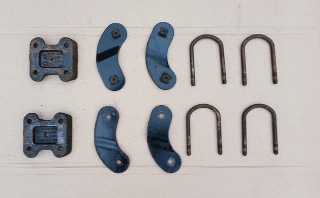 VW CADDY,REAR,SHACKLE,U BOLT,LEAF spring,mounting bracket assembly ...