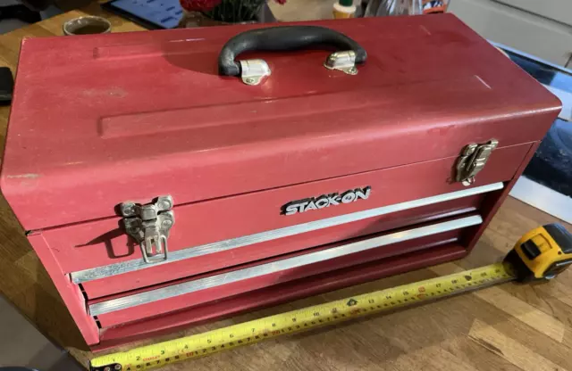 STACK-ON TOOL BOX / Cabinet - Top Box - 2 Drawer - 52 x 22 x 27cm ...