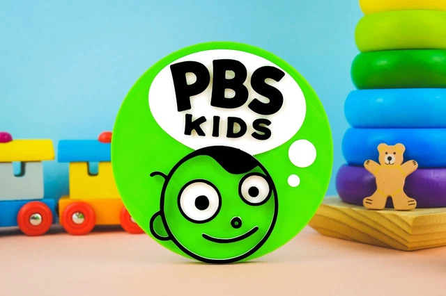 PBS KIDS DOT Logo 3D Printed Dash 20th Century Fox Kids Toy Gift Disney ...