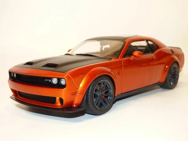 DODGE CHALLENGER SRT Hellcat Redeye widebody orange 2020 1/18 $87.21 - PicClick AU