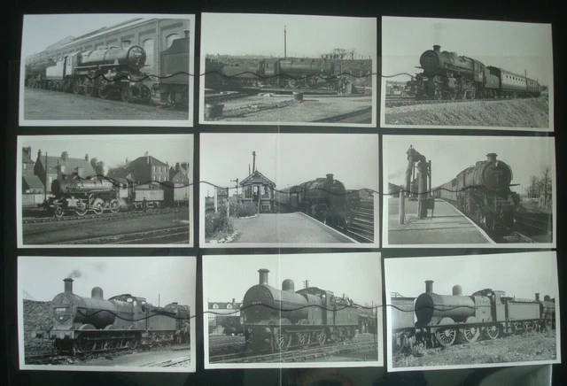 STEAM LOCOMOTIVE /STEAM ENGINE PHOTOGRAPH 14 x 9cm 43 CLASS (REF 7) £7. ...