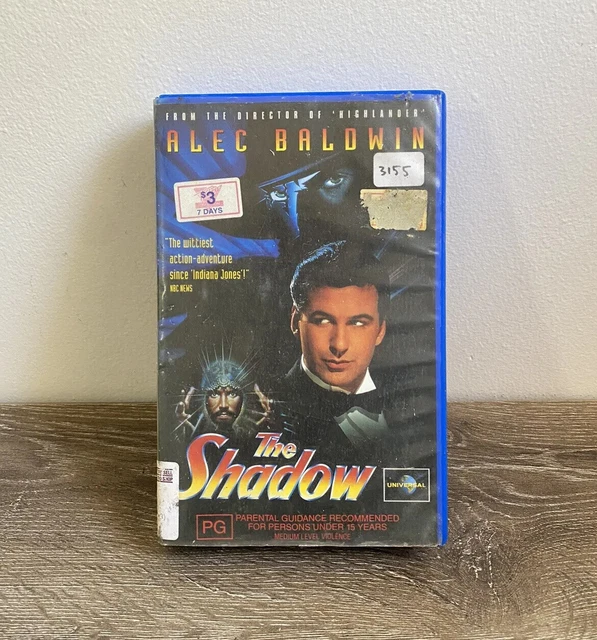 THE SHADOW (VHS, 1994) VHS Video Tape 90s Movie Ex Rental CIC Video ...