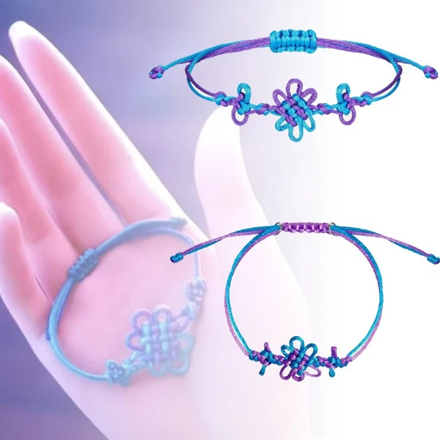 KPOP DEMON HUNTERS Rumi jinu Hand Rope Lucky Knot Adjustable Bracelet ...