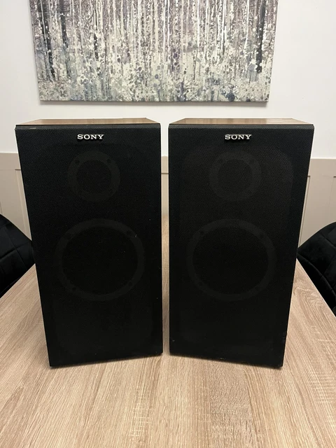 SONY SPEAKER SYSTEM SS-E34 [8 OHM] 2 Way Power Handling 30-50 Watt ...