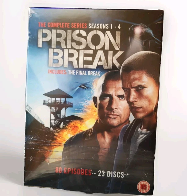 PRISON BREAK THE Complete Series Seasons 1-4 DVD Box Set - BRAND NEW ...