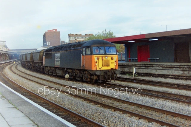 35MM NEGATIVE - Load Haul Diesel Class 56 56084 Locomotive Newport 18 ...