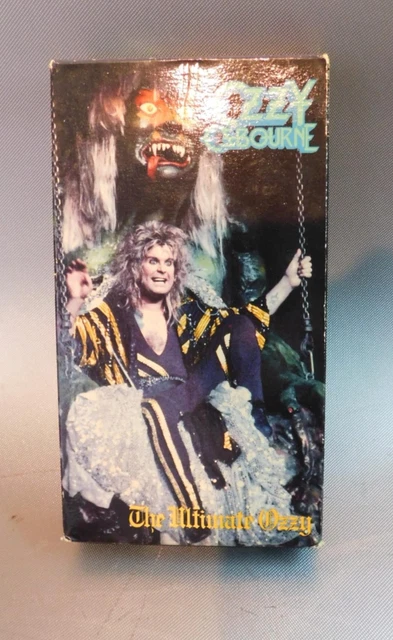 OZZY OSBOURNE - The Ultimate Ozzy VHS 1986 Metal Rock $14.99 - PicClick CA