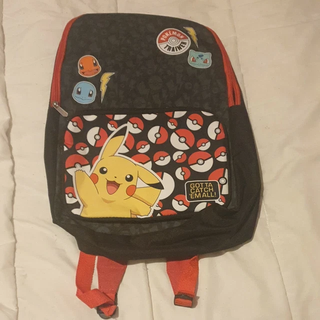 POKEMON TRAINER 16& Backpack. Pikachu. School bag. Nintendo. Kids ...