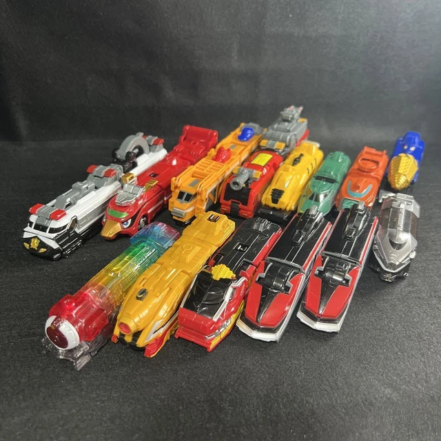 POWER RANGERS RESSHA Sentai ToQger Tokyu Ressha 14set Bundle Bulk ...