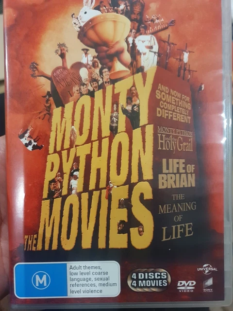 MONTY PYTHON THE Movies And The Holy Grail Dvd Eric Idle Life Of Brian ...
