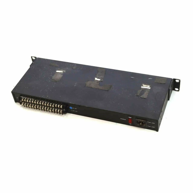 POWER CENTER 24V AC Rack Mount 16-Way Rack Mounted PSU £99.98 - PicClick UK