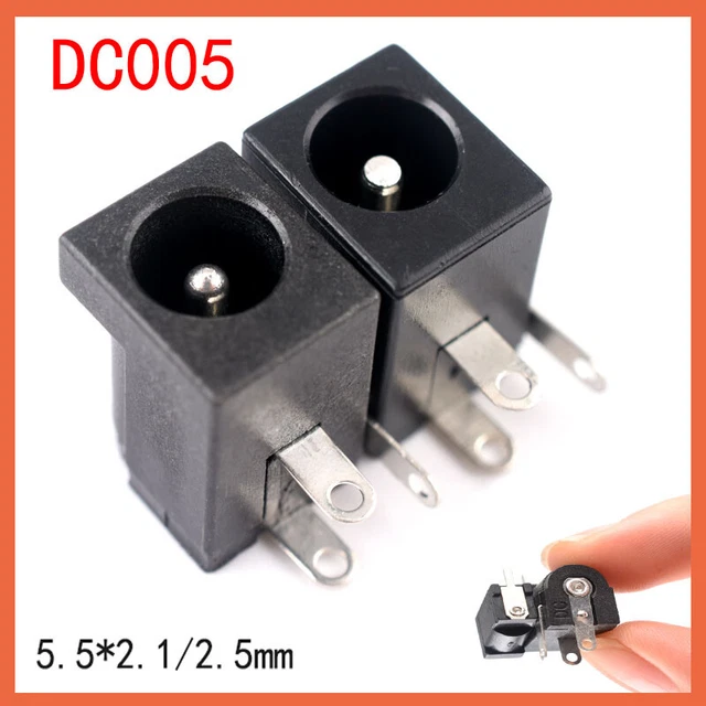 12V DC POWER Barrel Jack Socket PCB Mount Connector Female For Laptop 2 ...