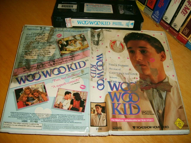 THE WOO WOO KID(1987) - Rare Australian Roadshow 1st VHS Edition Comedy ...