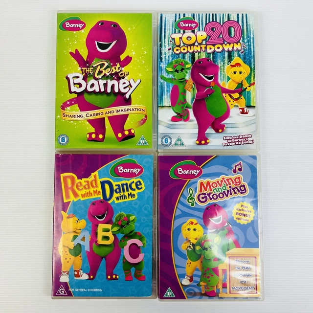 BARNEY THE PURPLE Dinosaur - x 4 Kids DVD Bundle - Region 2 £20.39 ...