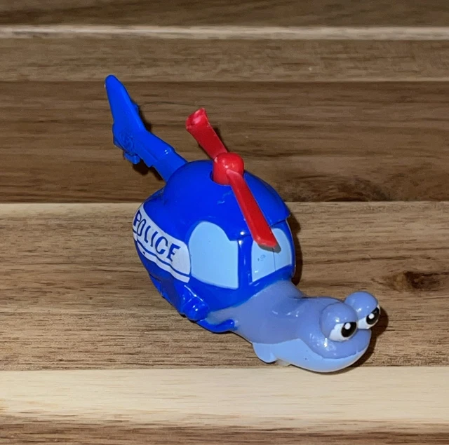 DREAMWORKS TURBO SNAIL Bulldozer Roller Racer Car Toy Yellow Racing ...