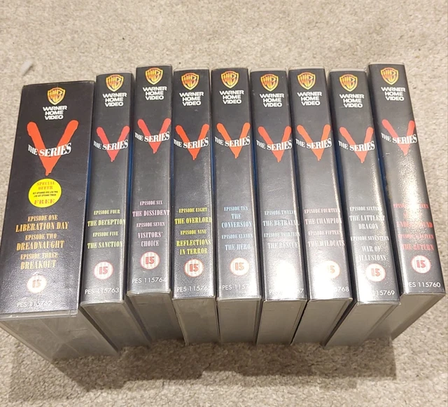 V THE SERIES complete Episodes 1-19 VHS Bundle Vintage 80s £24.99 ...