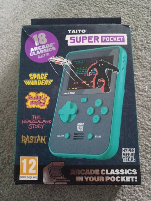 HYPER MEGA TECH! Taito Edition Super Pocket Handheld Gaming Device ...