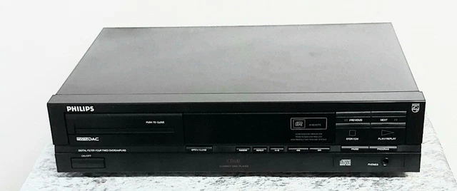 PHILIPS CD 610 + hochwertiger Vintage CD-PLAYER EUR 48,00 - PicClick DE