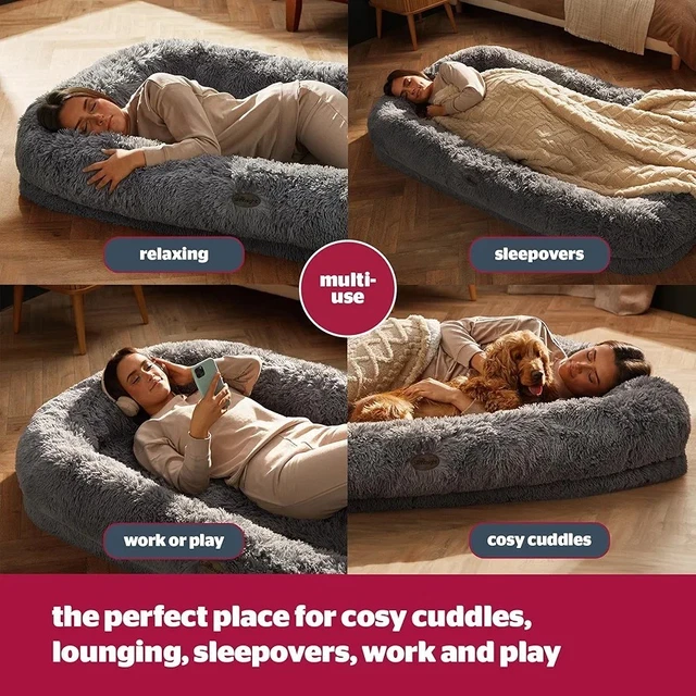 SILENTNIGHT- HUMAN PET bed (Snuggle Pod) £63.07 - PicClick UK