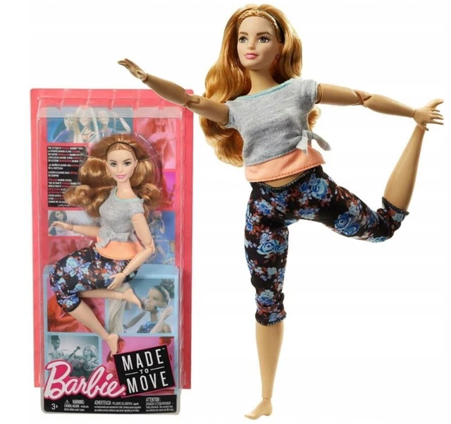 MATTEL BARBIE DOLL MADE TO MOVEABLE FLORAL FTG84 £57.43 - PicClick UK