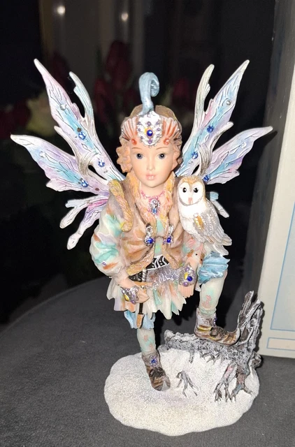 HUNTERS MOON CHRISTINE Haworth Faerie Poppet Figurine Fairy Leonardo ...