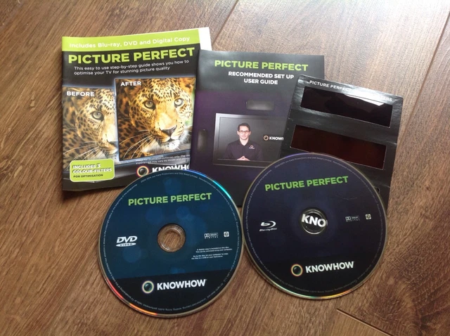 KNOW HOW PICTURE Perfect Blu Ray Digital Colour Filters NO CASE ...