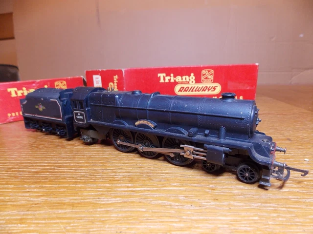 TRI-ANG R50 LMS PRINCESS CLASS 4-6-2 LOCO No 46205 PRINCESS VICTORIA in ...