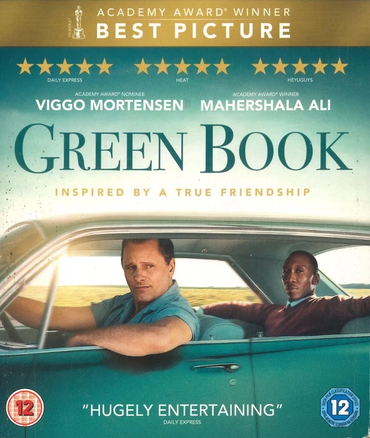 GREEN BOOK (2018) Blu-ray, Viggo Mortensen, Mahershala Ali, Linda ...