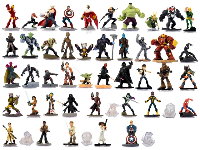 DISNEY INFINITY FIGURES CHOICE from 1.0, 2.0, 3.0 Marvel, Star Wars ...