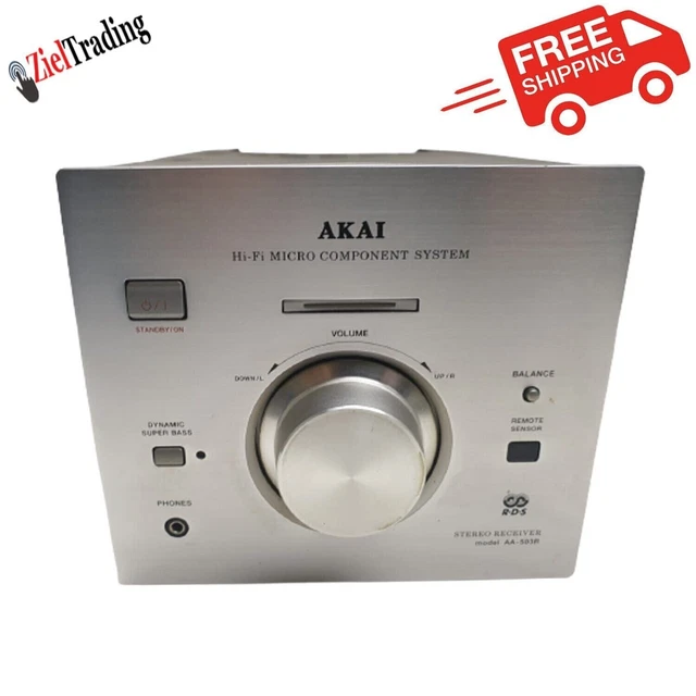 AKAI AA-503R STEREO Receiver Hifi Micro Component System EUR 80,74 ...