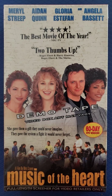 MUSIC OF THE Heart VHS Screener - Demo - Promo - NEW & SEALED £4.66 ...