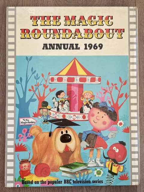 THE MAGIC ROUNDABOUT 1969 Annual | 1st Edition Collectable Hardback ...