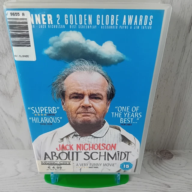 ABOUT SCHMIDT BIG Box Vhs Tape - Rare Retro Movie Series £14.00 ...