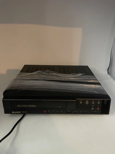 SHARP VC-H903U VHS VCR 4-Head Hi-Fi Stereo WORKS with Remote Recorder £ ...