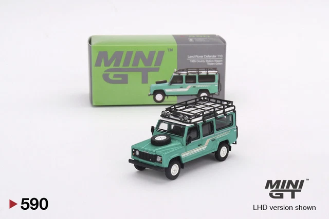MINI GT 1/64 Land Rover Defender 110 1985 County Station Wagon Neuf EUR ...
