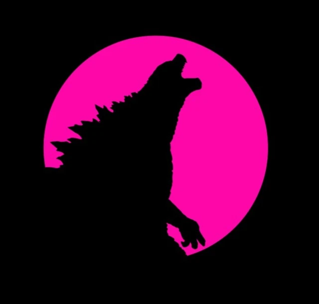 GODZILLA ROARING VINYL Decal Multi Colour Kaiju Car Truck Window, Wall ...