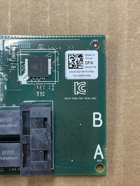 DELL PERC H330 12GB/s PCIe x8 SAS/SATA RAID Controller Card 0CG2YM $40. ...