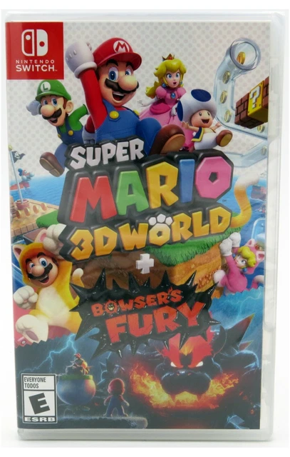 SUPER MARIO 3D World + Bowser's Fury - Nintendo Switch In Original Package £44.17 - PicClick UK
