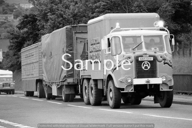 TRUCK PHOTOS ATKINSON 6 Wheel Draw Bar Austen Brothers Circus £0.99 ...