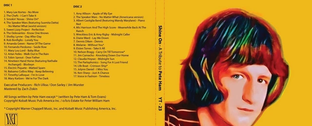 PETE HAM / BADFINGER HOMMAGE ALBUM - "SHINE ON" - Lot de 2 CD SCELLÉ ...