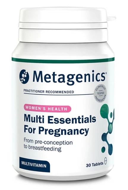 MULTI ESSENTIALS PREGNANCY Pre-Conception Breastfeeding 30 Tablets. 10/ ...
