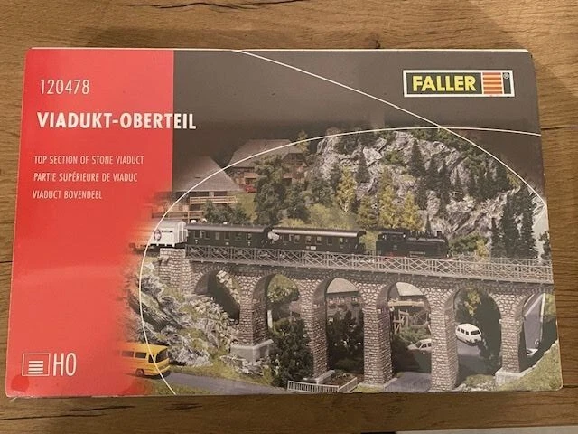 FALLER ECHELLE HO Maquette Partie supérieure de viaduc - 120478 EUR 20 ...