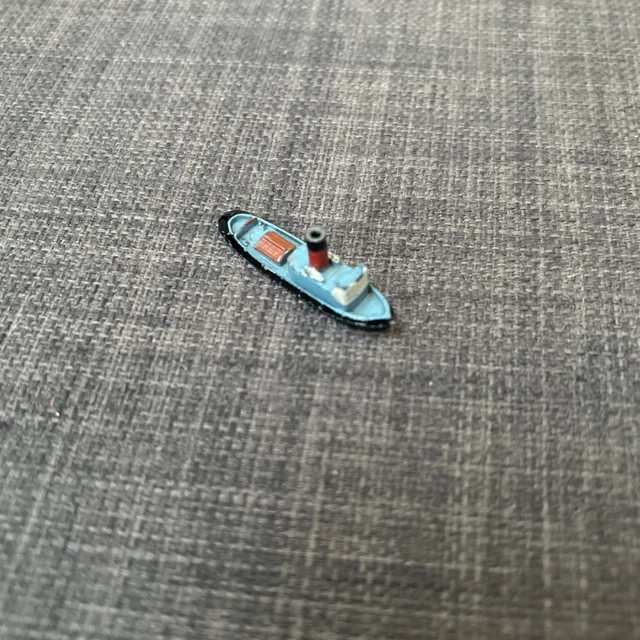 TRIANG MINIC SHIPS M.731 Tug Boat Blue Deck with Red Funnel £11.12 ...