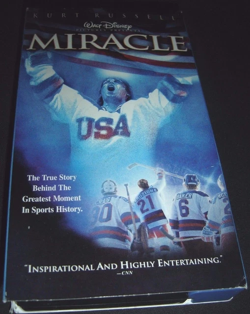 MIRACLE DISNEY VHS True Story Greatest Moment In Sports History Olympic ...