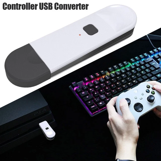 WIRELESS CONTROLLER CONTROLLER USB Converter for PS5/PS4/Xbox/Switch ...