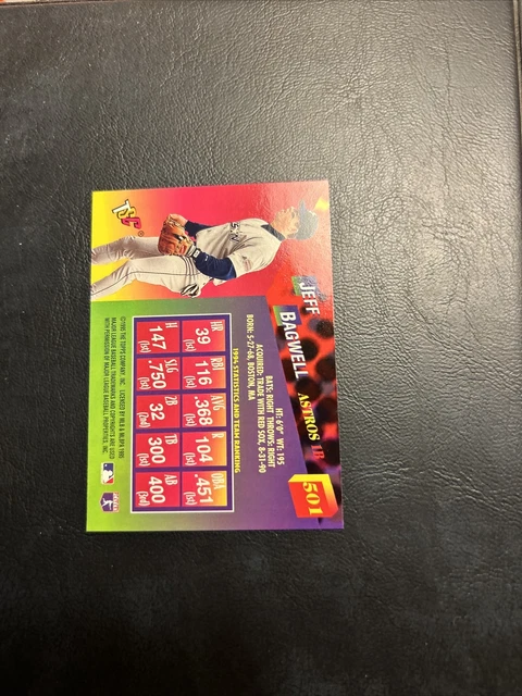 C53C JEFF BAGWELL Houston Astros #501 Topps Stadium Club 1995 Xtreme ...