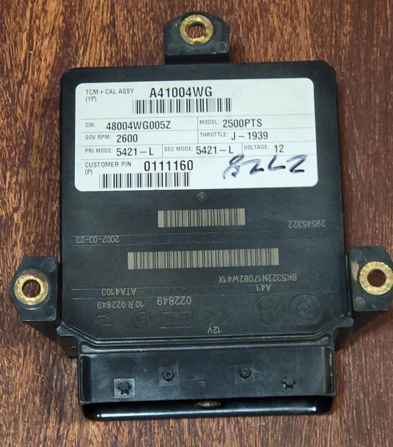 ALLISON TCM TRANSMISSION Control Module TCM Cal Assy 29545322 OEM A41 ...